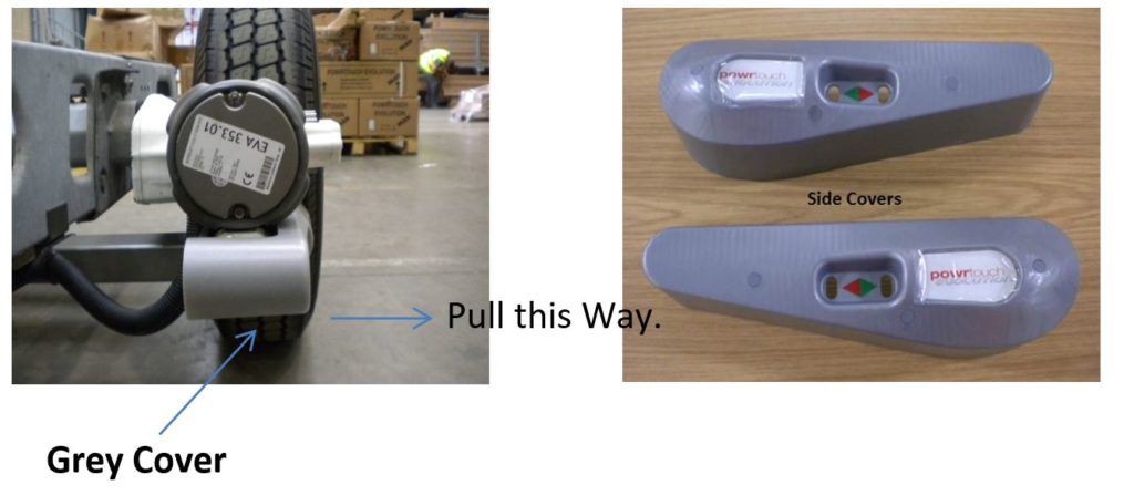 Manual Release Of Rollers - Evolution - Powrtouch