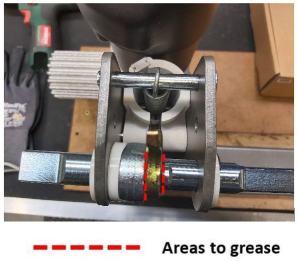 Greasing the Powrtouch Mover - Powrtouch
