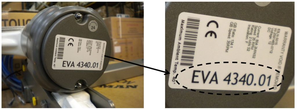 Identifying your mover model. - Powrtouch